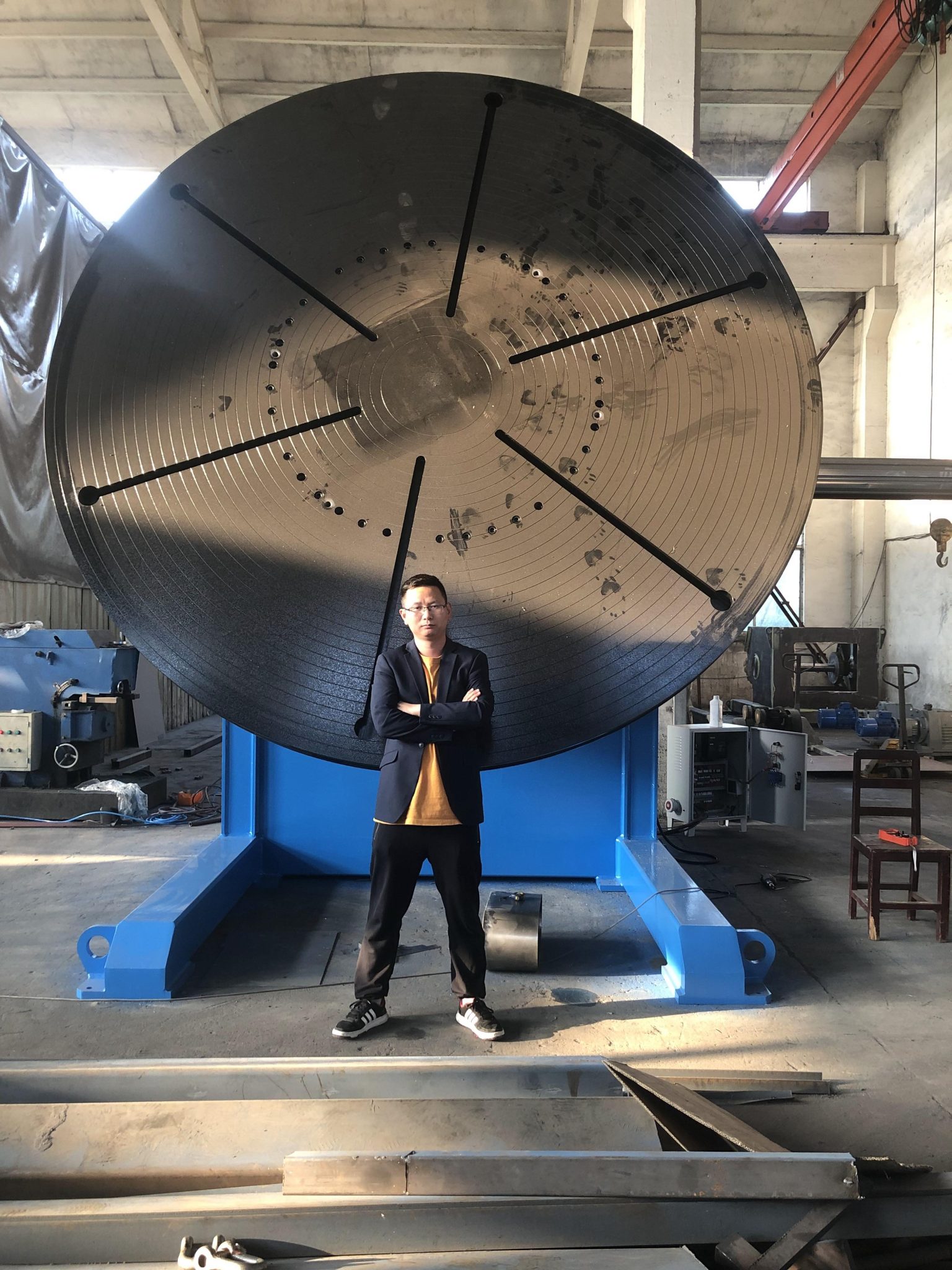 100 Tons Adjustable Height Positioner - Heavy Duty Lifting ...